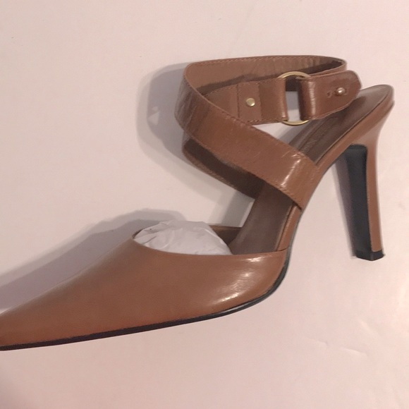 Enzo Angiolini | Shoes | Enzo Angiolini Brown Womens Leather Closed Toe ...